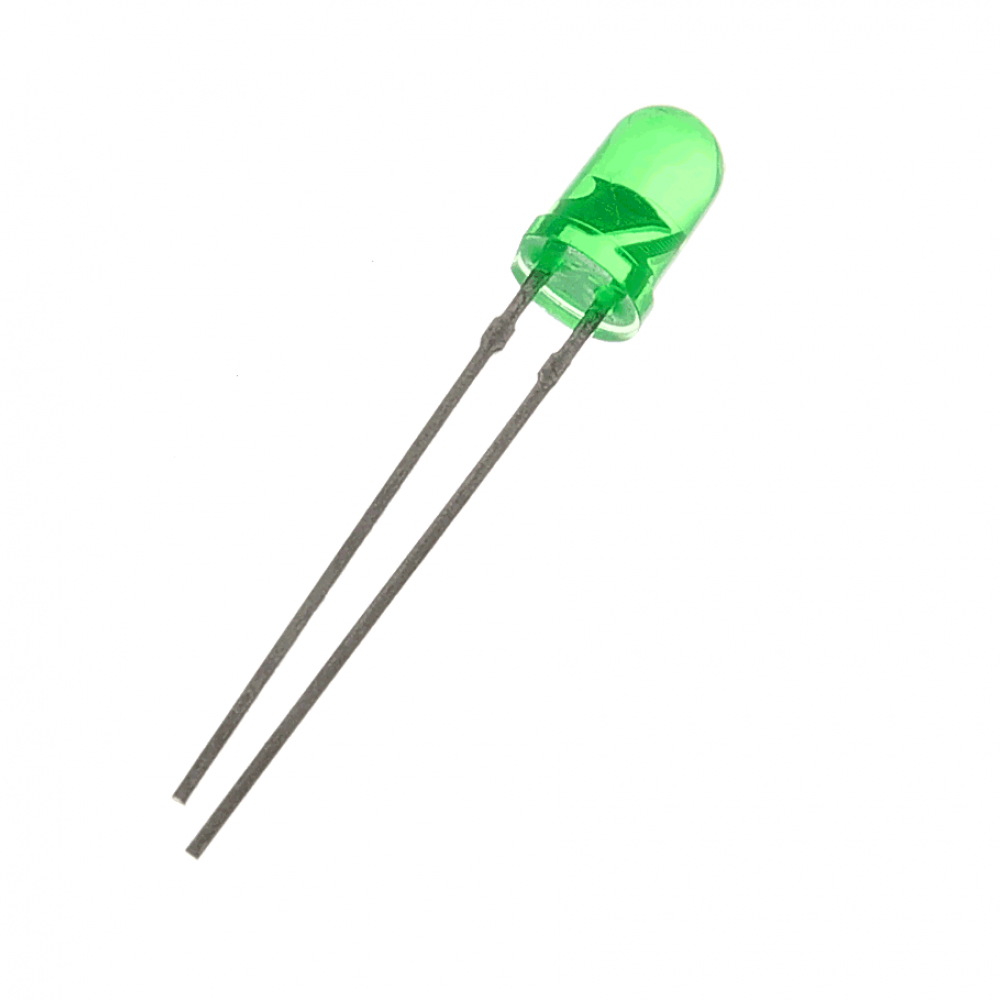 Led Green 5mm Green Light Emitting Diode